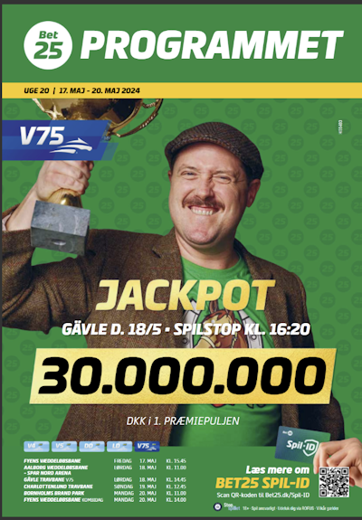 Bet25-programmet på nettet | TRAVSERVICE