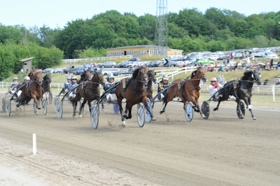 4-årings Grand Prix: Howlingatthemoon fra start til mål » TRAVSERVICE