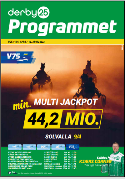 To udgaver af Derby25-programmet i Påsken » TRAVSERVICE